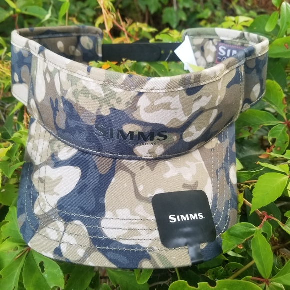 Simms | Accessories | Simms Hunting Fishing Visor Riparian Camo Unisex ...